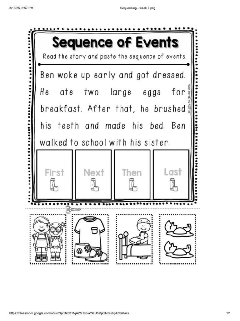Sequencing - Week 7.Png | PDF