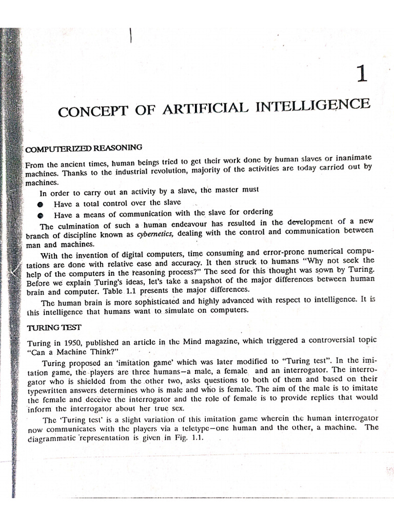 Ai Unit1 | PDF