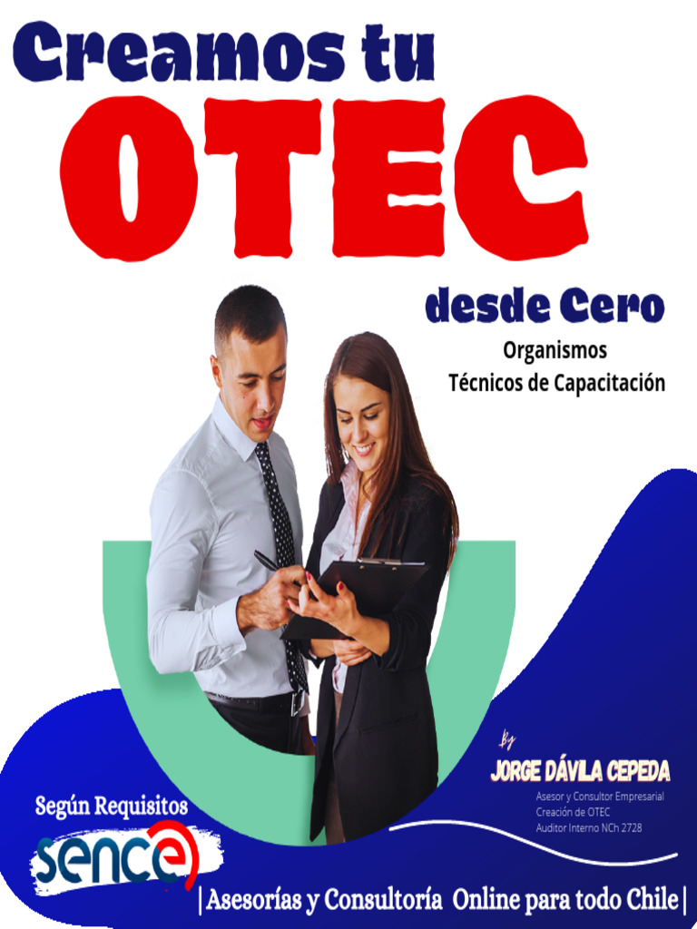 ¿Necesitas Asesoría para Crear Tu OTEC | PDF