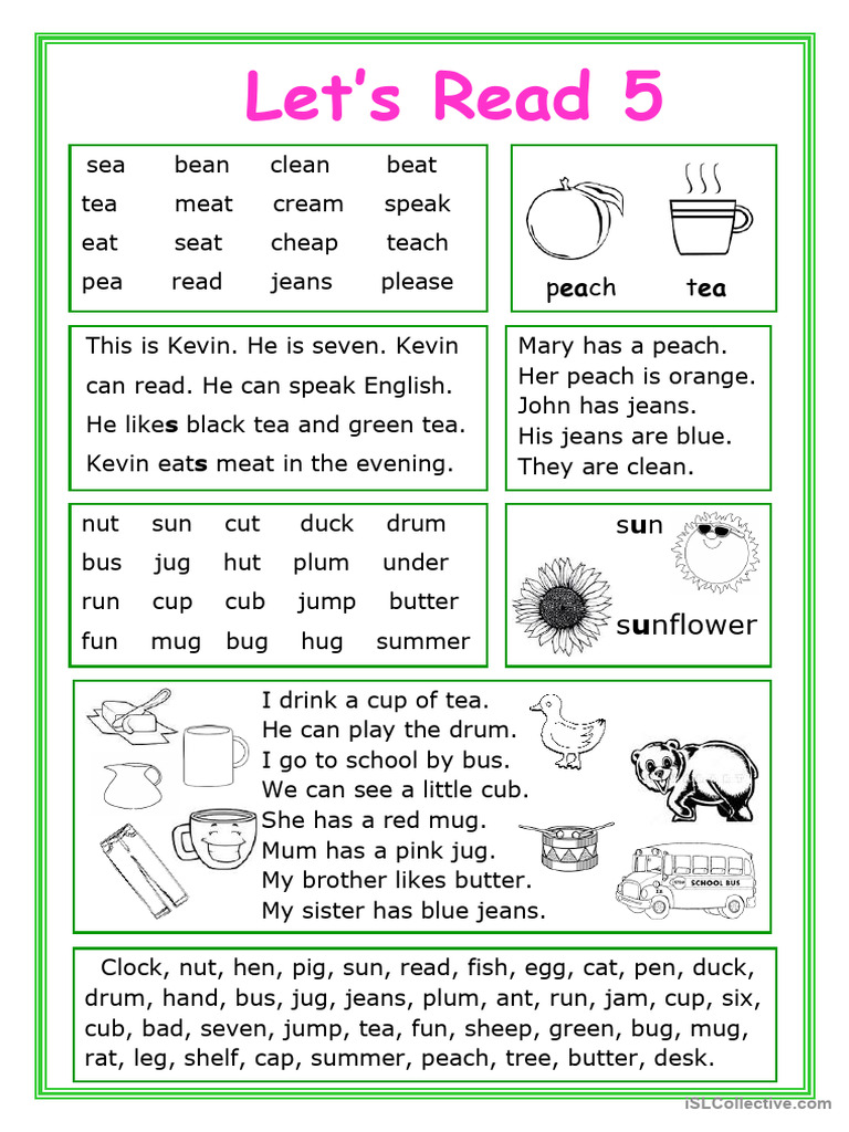 Let's Read 5 Blended EA | PDF