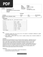 Positive Beta HCG Pregnancy Report | PDF | Human Chorionic Gonadotropin ...