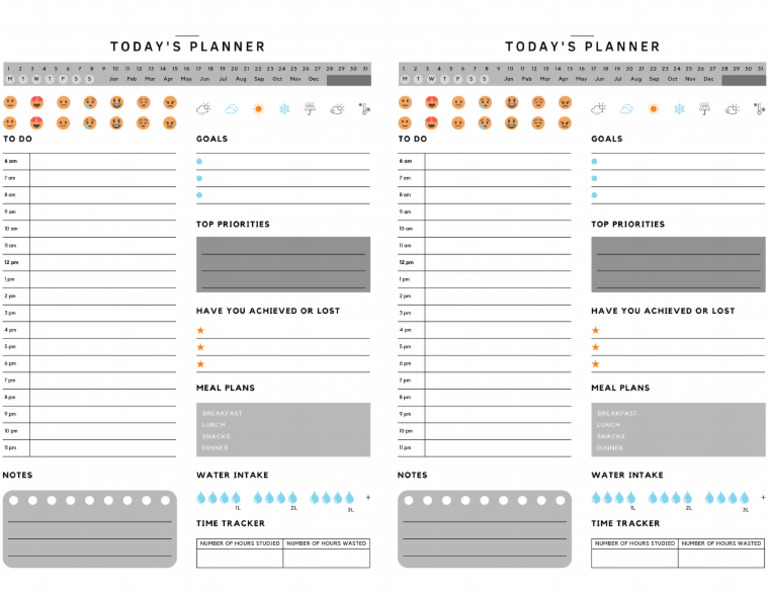Planner Page | PDF