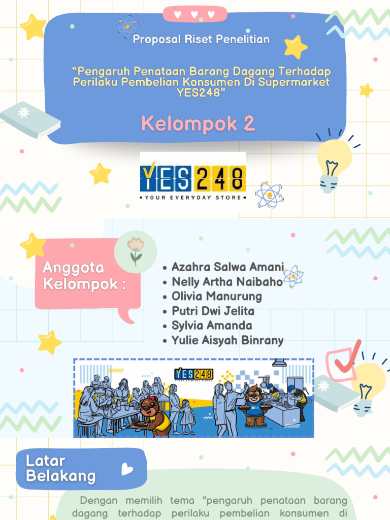 Proposal Kelompok 2 - Penataan Barang Dagang | PDF