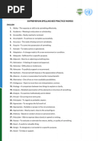 68 Common Administrative Words | PDF | Communication | Cognition