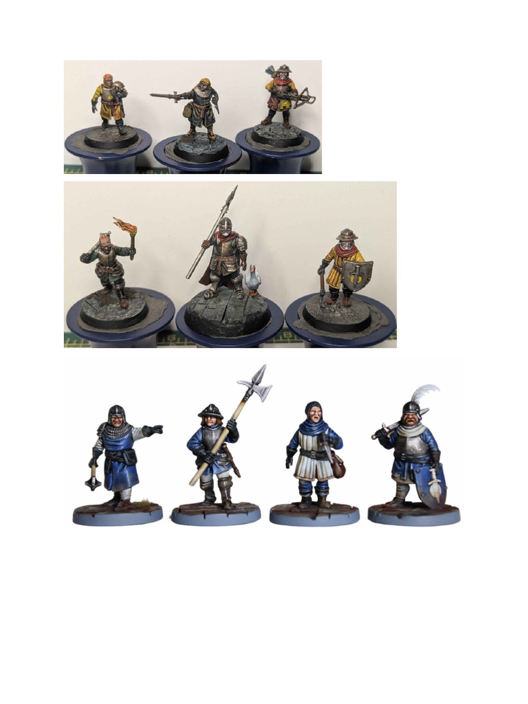 Frostgrave Painted Guards, Female Wizards | PDF