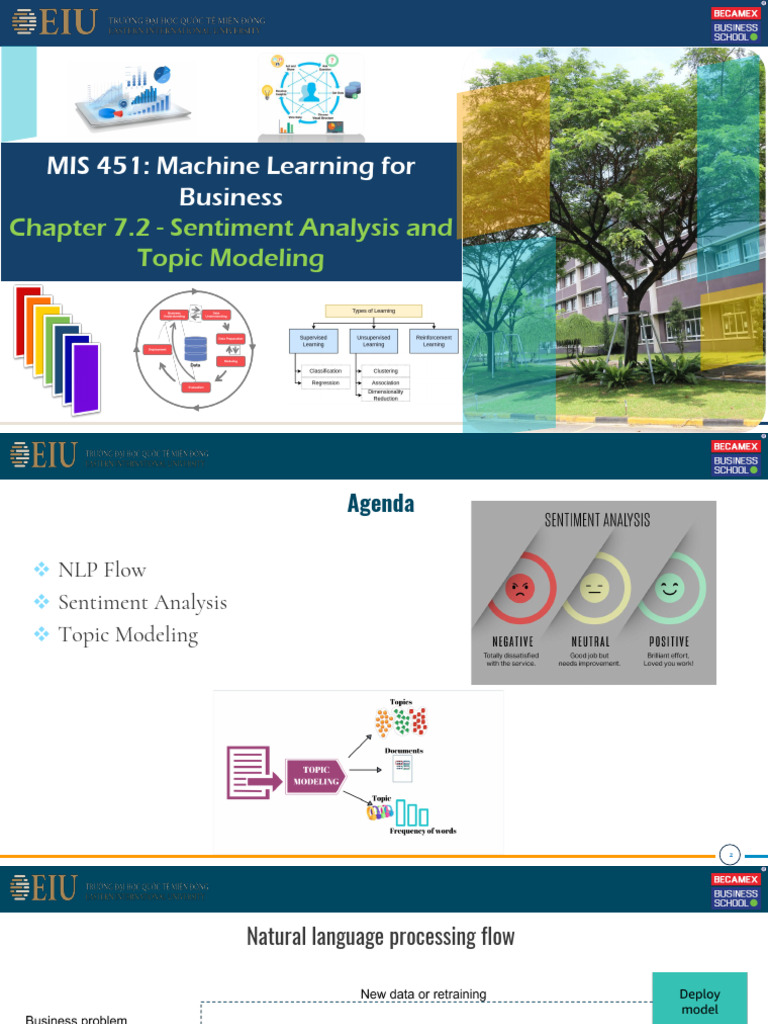 Chapter 7.2 - Sentiment Analysis and Topic Modeling | PDF | Statistical Classification ...