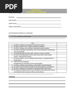 Hotel Duty Manager Checklist | PDF