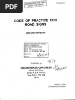 Irc - 67-2010 (Road Sign Boards) | PDF
