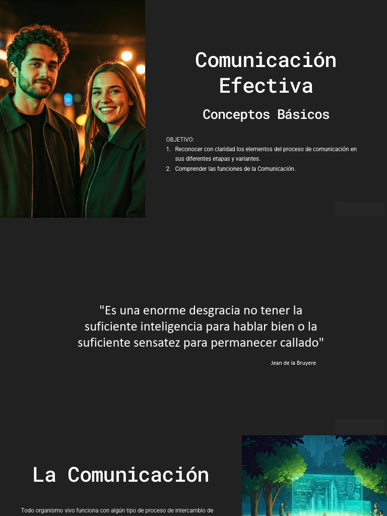 TEMA 1 Comunicacion-Efectiva-Conceptos Basicos de La Comunicacion | PDF | Comunicación ...
