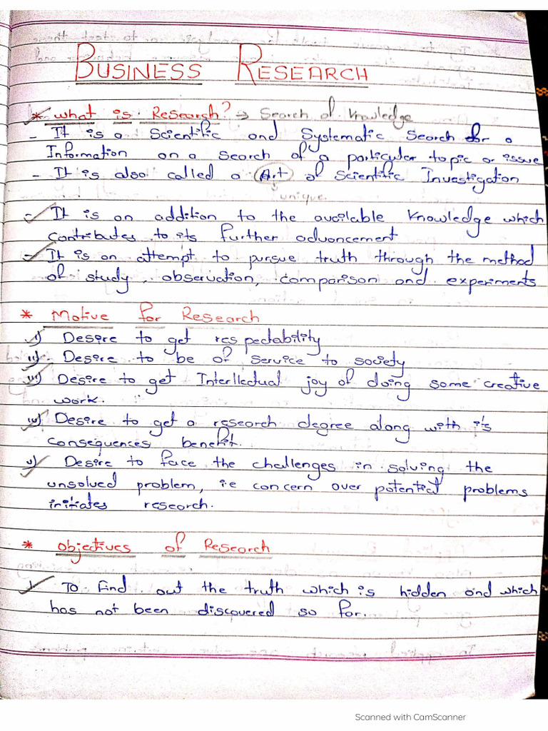 BRM Full Notes | PDF