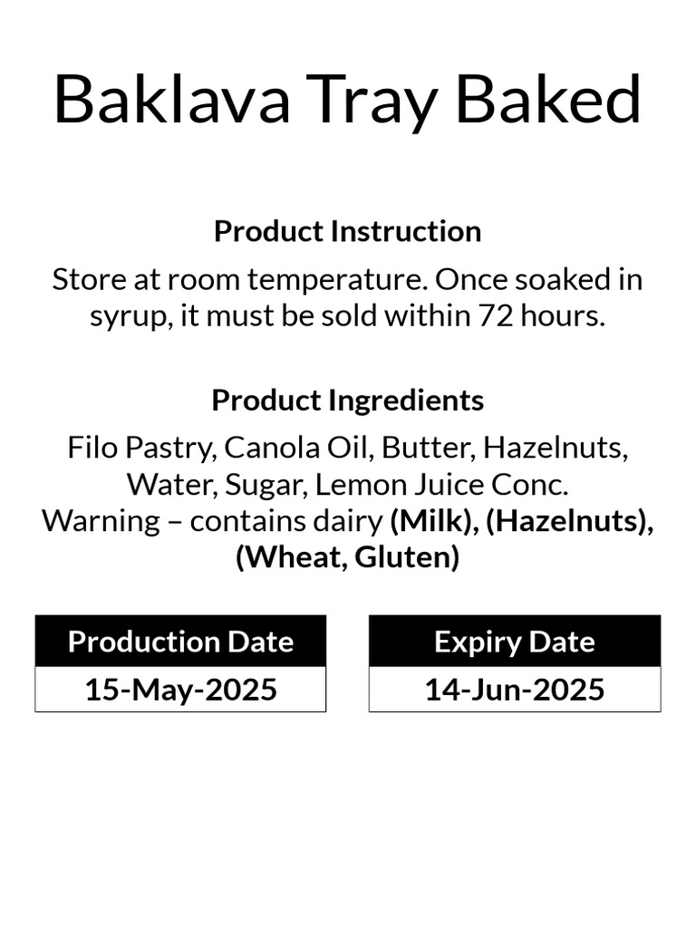 Product Label Print | PDF