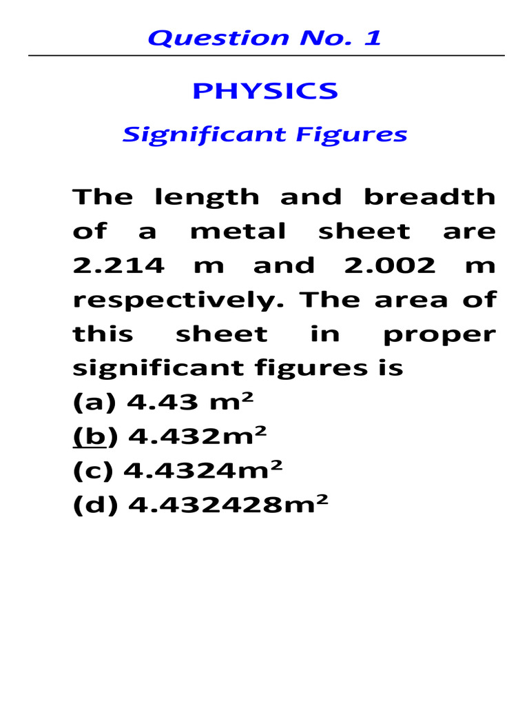 Significant Figures in Measurements | PDF | Significant Figures | Length
