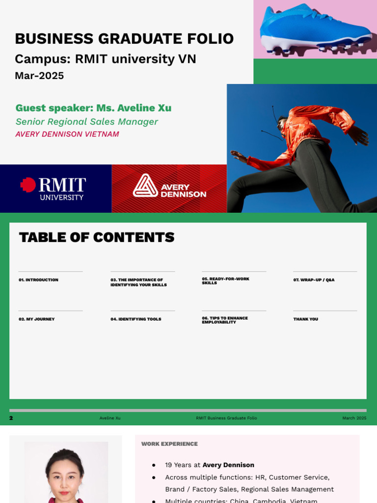RMIT VN - BUSINESS GRADUATE FOLIO - Enhance Employability Talk Campus ...