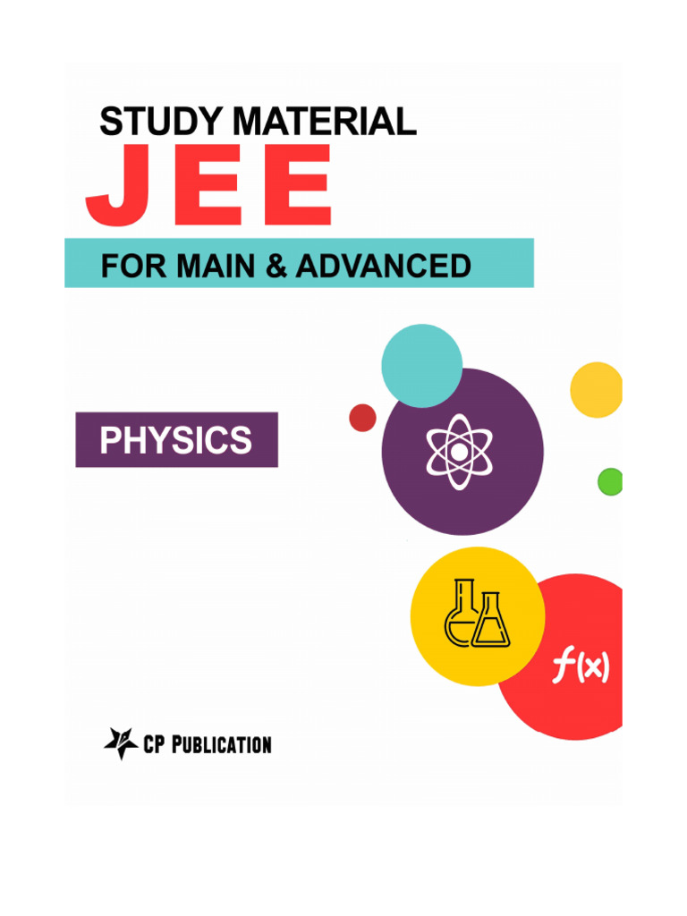 Sample Study Matter JEE - Advanced - Physics | PDF | Electrical Resistivity And Conductivity ...