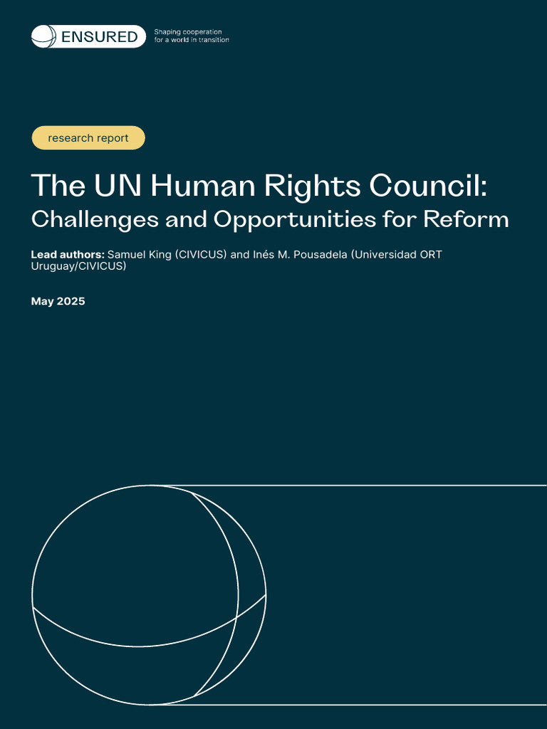 UN Human Rights Council Reform Insights | PDF | Human Rights | United ...