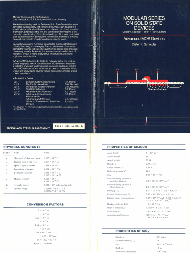 Modular Series on Solid State Devices | PDF | Mosfet | Field Effect ...