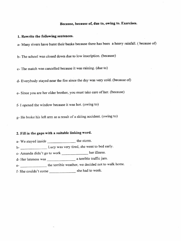 Rephrasing Exercises 0001 | PDF