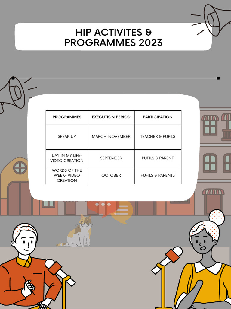 Speak Up! 2023 Hip Activities Guide | PDF