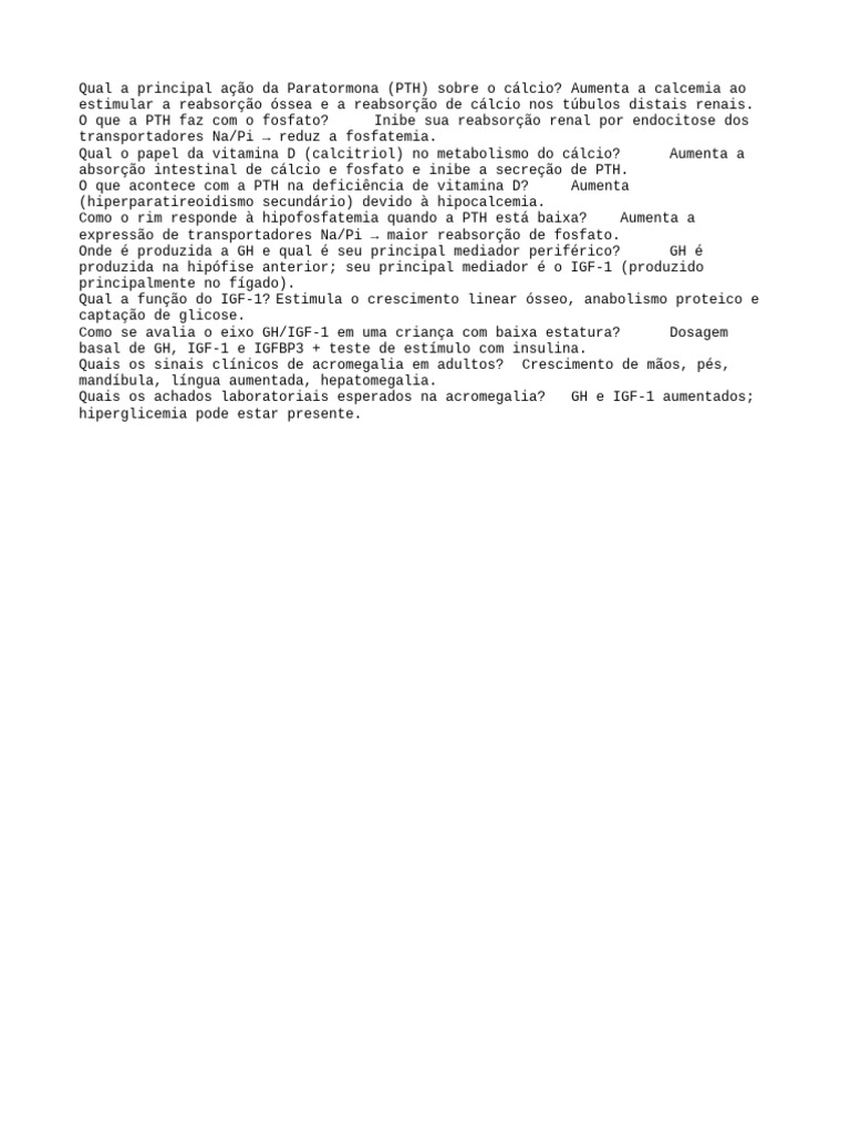 Flashcards MetabolismoGH Anki | PDF