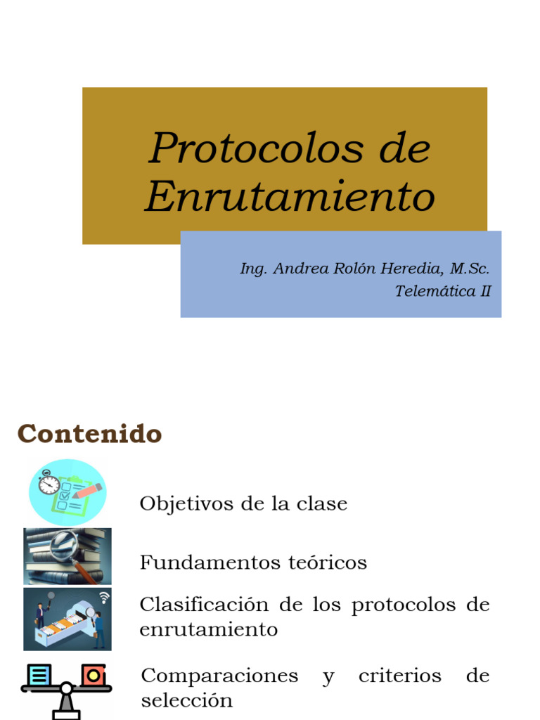 Protocolos de Enrutamiento | PDF | Enrutador (Computación) | Protocolos de internet
