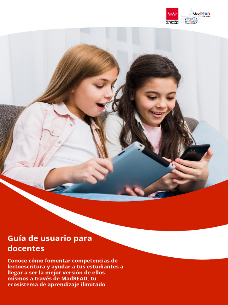 Guia Usuario MadREAD Sep24 | PDF | Aplicación movil | Enseñando