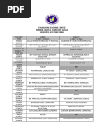 2026 Bece Final Time Table | PDF