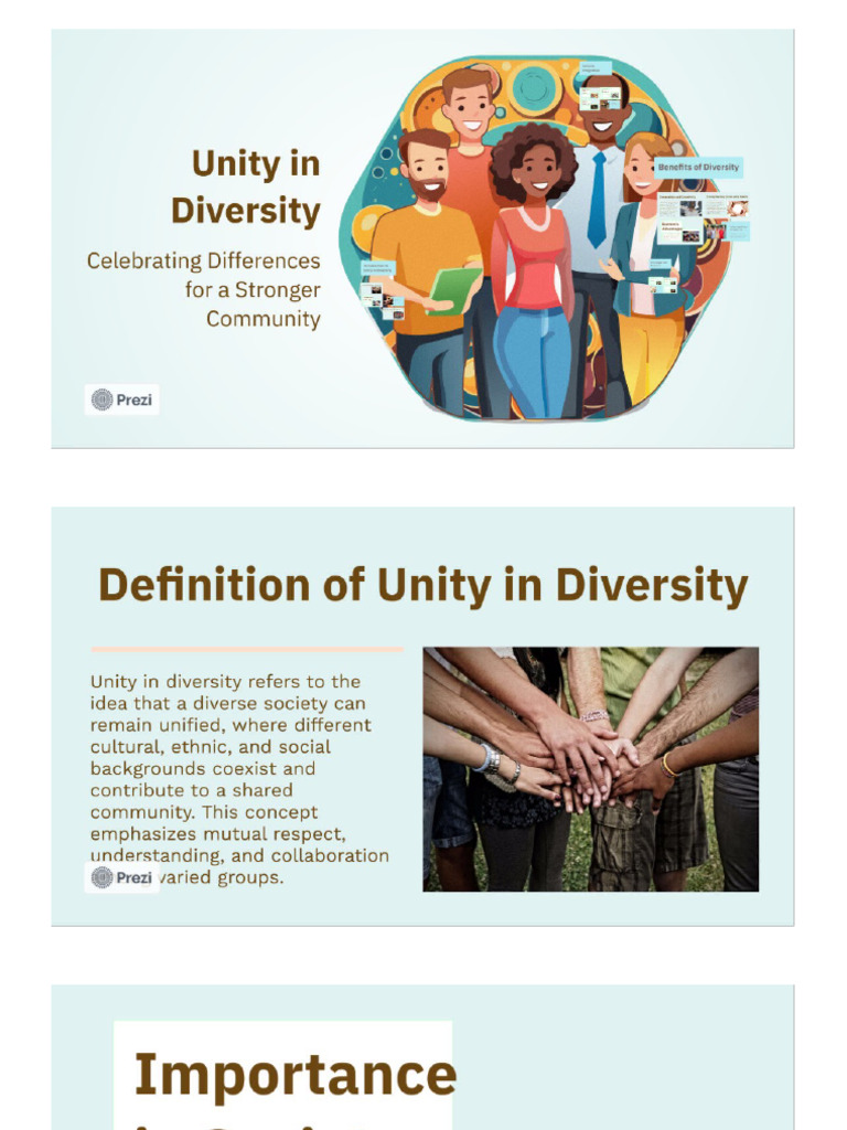 Unity in Diversity | PDF