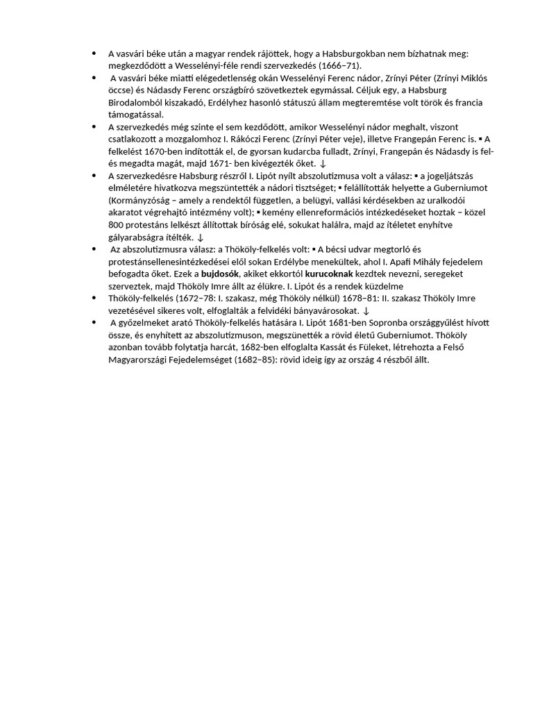 Vasvári Béke | PDF