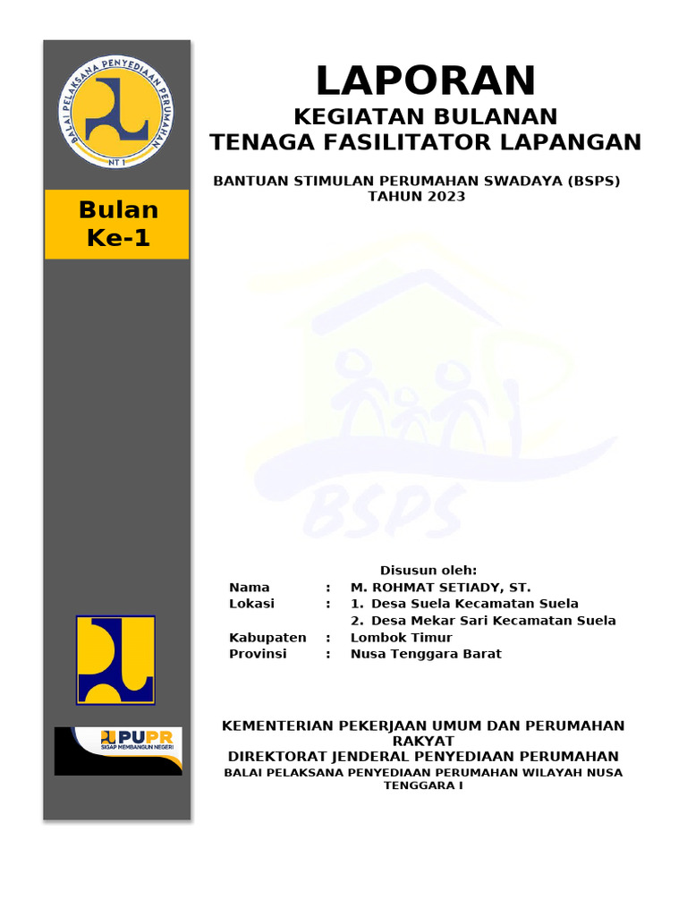 Outline Bulan 1 | PDF