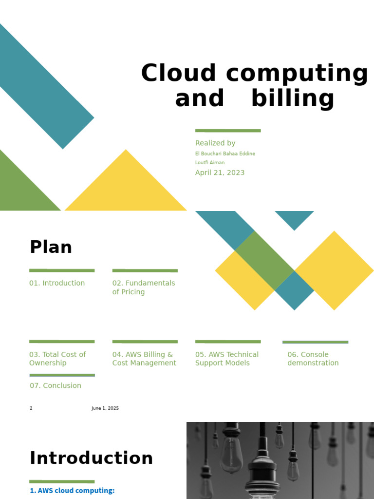 Cloud Computing and Billing | PDF | Cloud Computing | Amazon Web Services