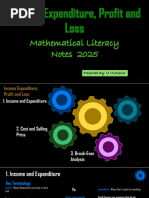 Income and Expenditure in Maths Lit | PDF | Expense | Taxes