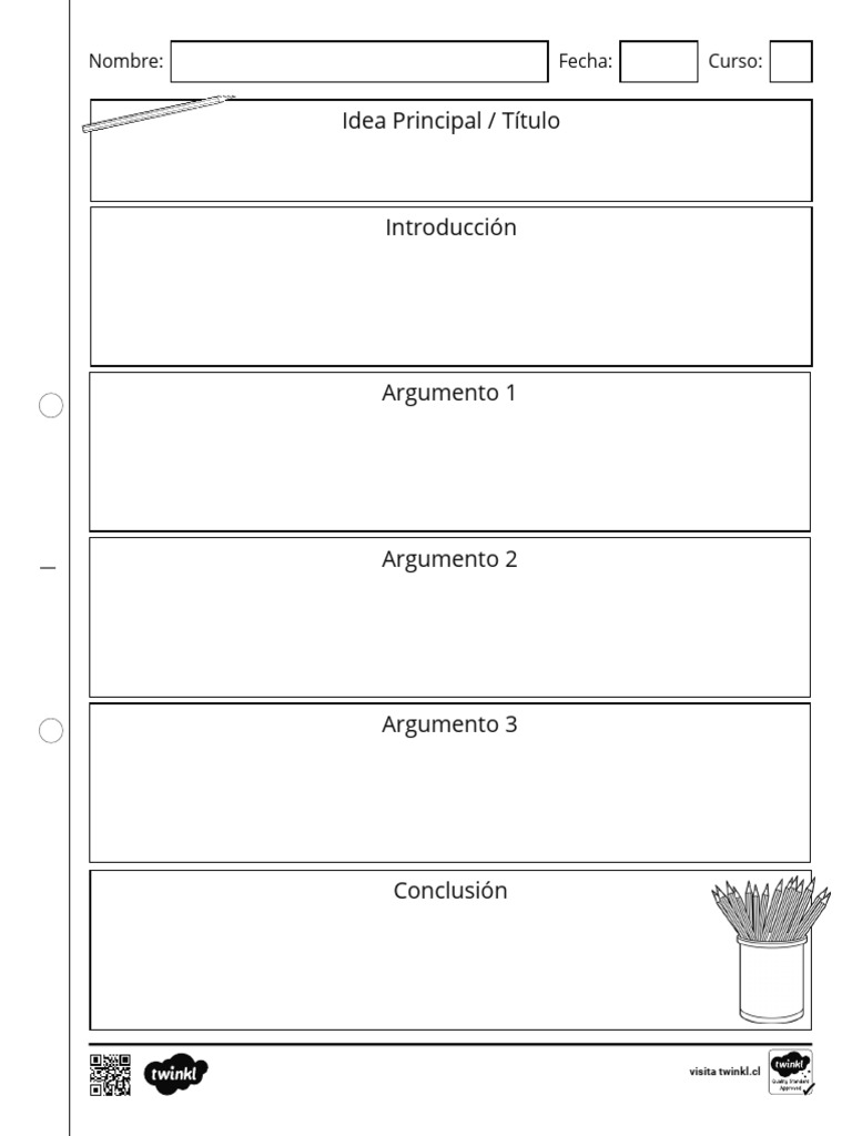 Guia de Trabajo Modelo Para Escritura Argumentativa Ver 1 | PDF