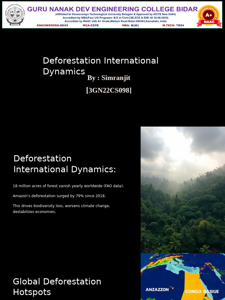 Global Deforestation Trends and Impacts | PDF