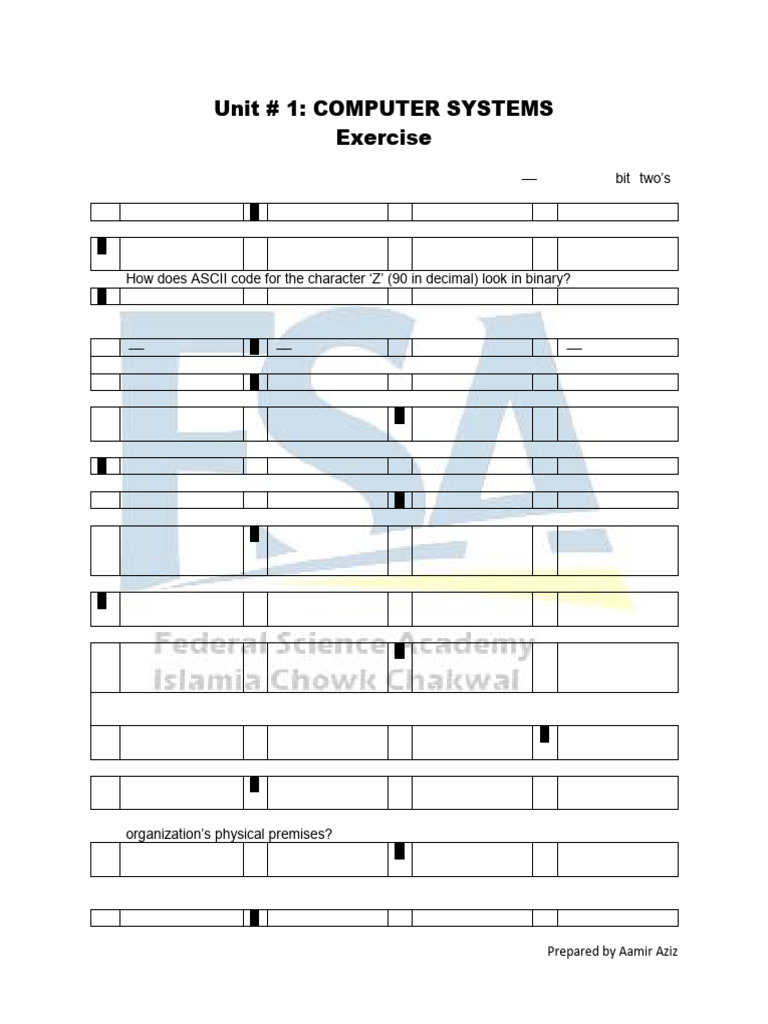 Unit1 Exercise 1 Class X | PDF | Process (Computing) | Integrated Development Environment