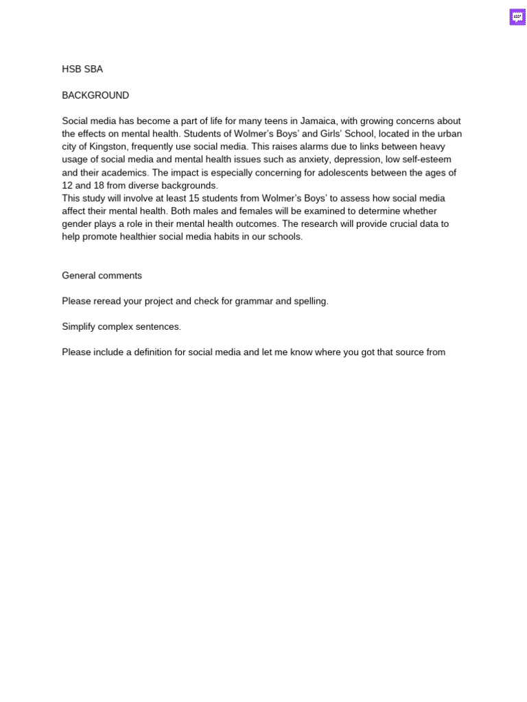 Tequan Green HSB Sba Reviewed | PDF