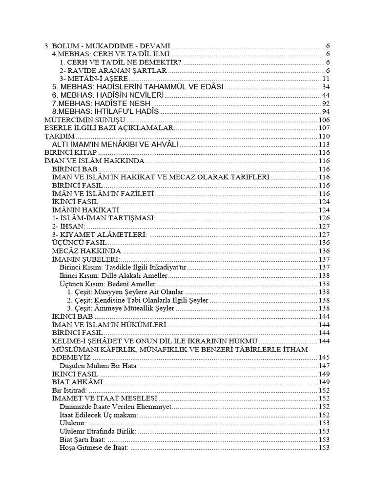 Kutubu Sitte Cilt 2 | PDF