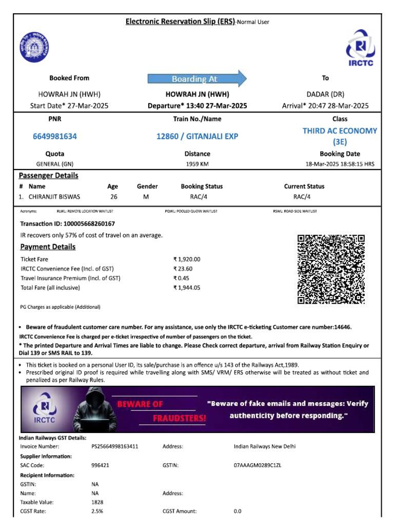Tiket | PDF