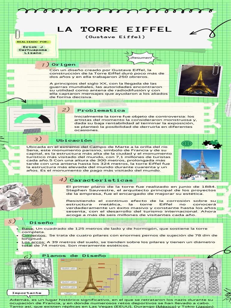 Monografia La Torre Eiffel | PDF