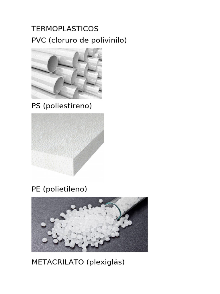 Termoplasticos 2 | PDF