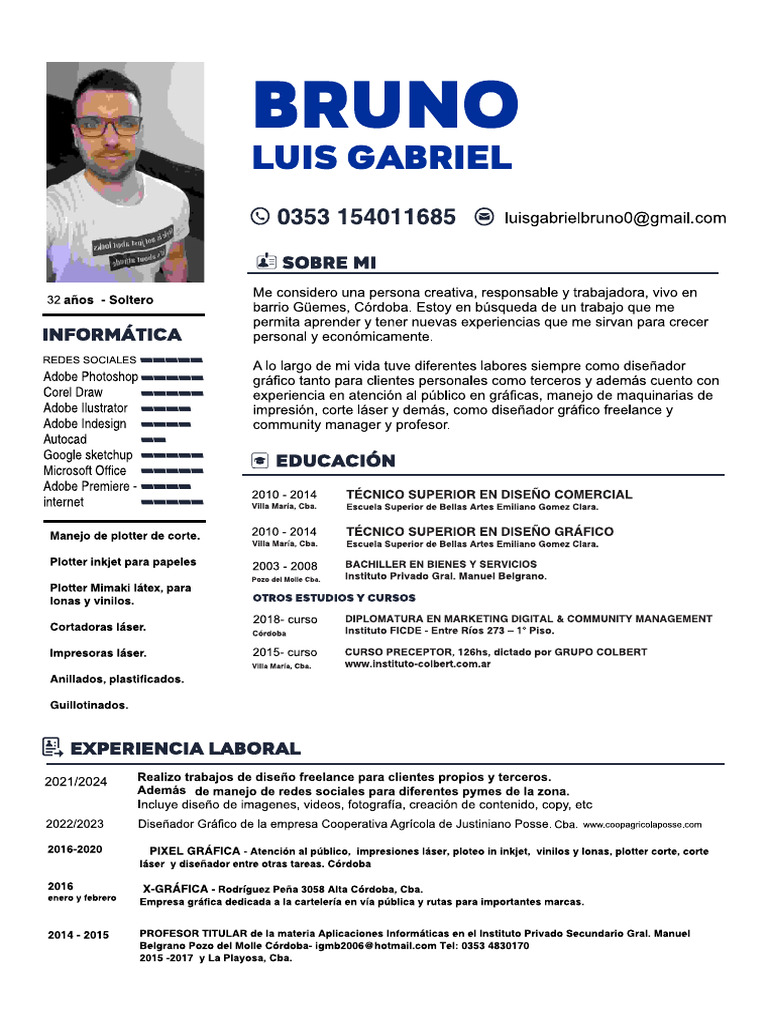 Portfolio Luis Bruno | PDF