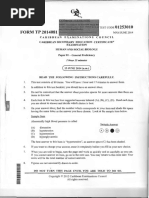 Csec May - June 2019 HSB Paper 1 | PDF