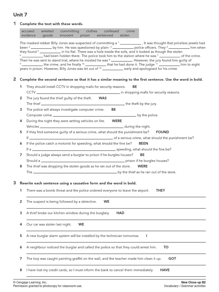 Extra Vocab&Grammar - Units 7-8 | PDF | Natural Environment | Earth ...