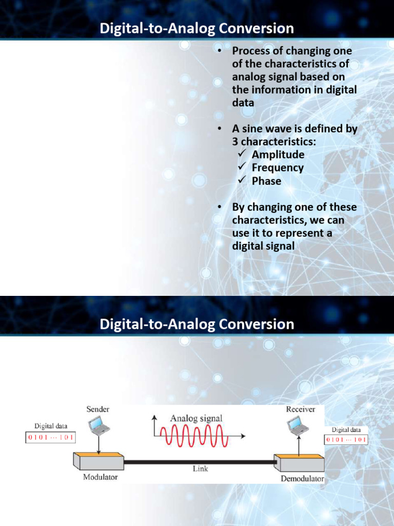 Digital-to-Analog Conversion Methods | PDF | Modulation | Electronics