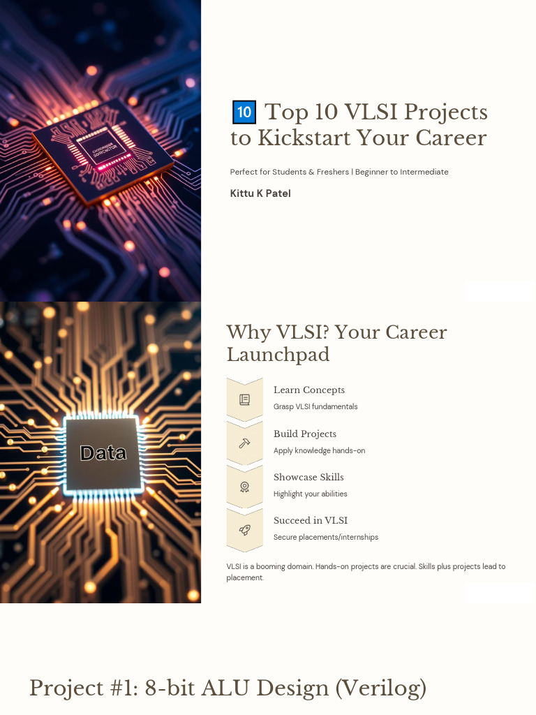 Vlsi Project | PDF | Computer Hardware | Electronic Design