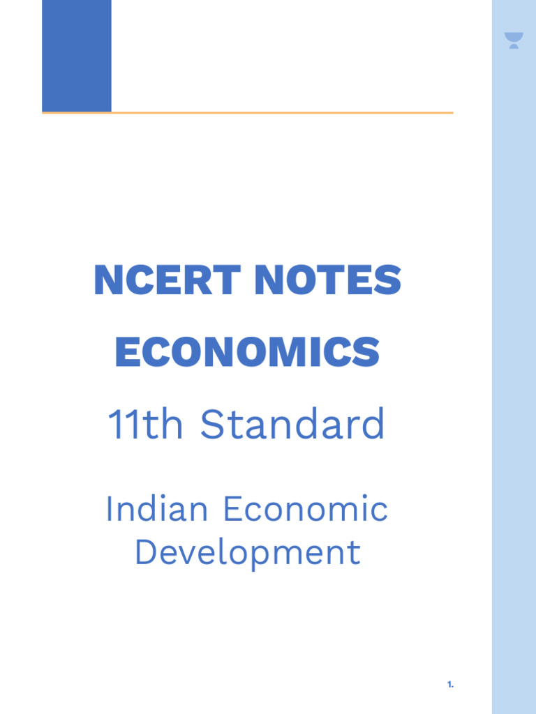 11th-Standard Economics Updated-File | PDF | Economy Of India | Green ...