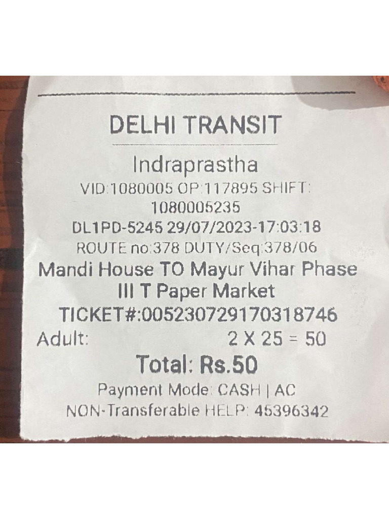 Bus Ticket | PDF