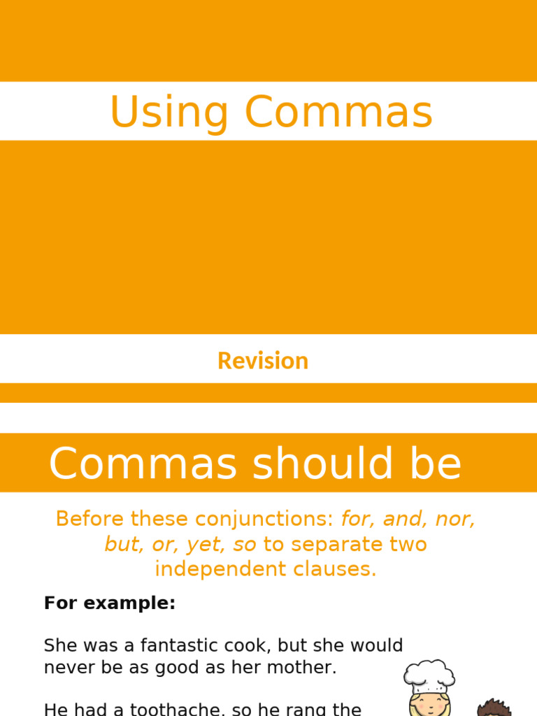 Grammar Comma Rules AK | PDF