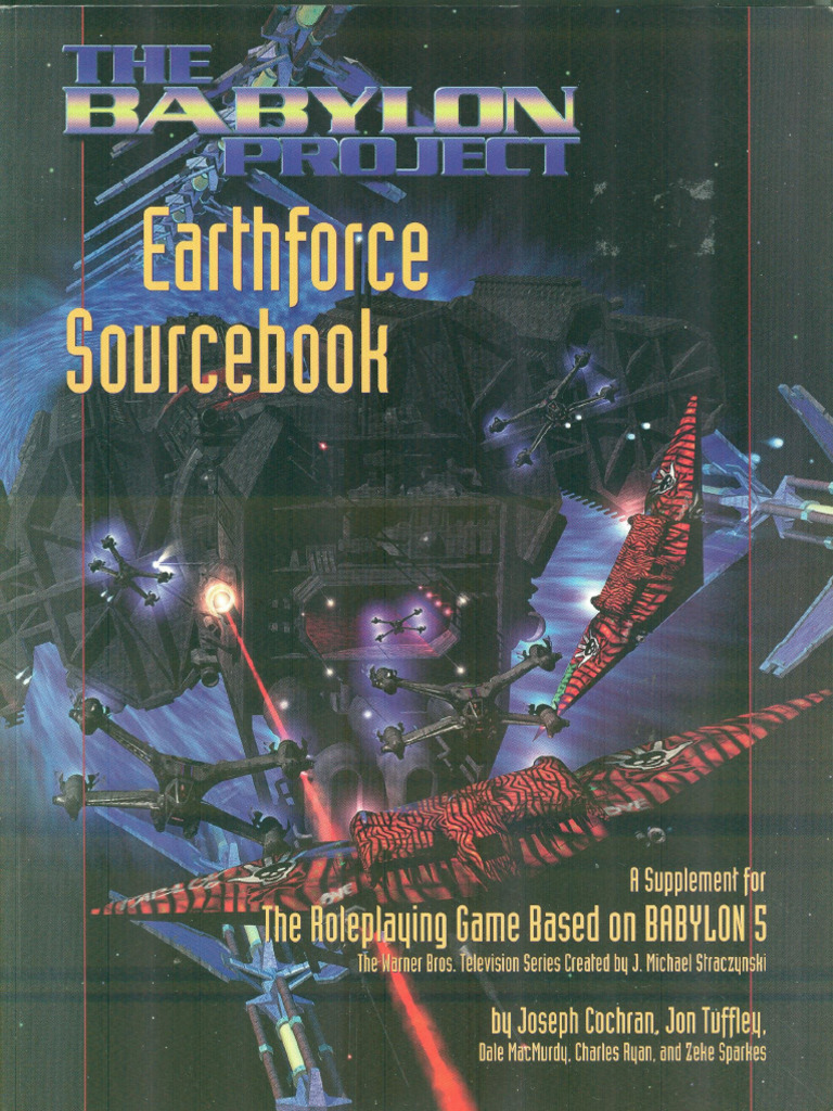The Babylon Project Earthforce Sourcebook | PDF