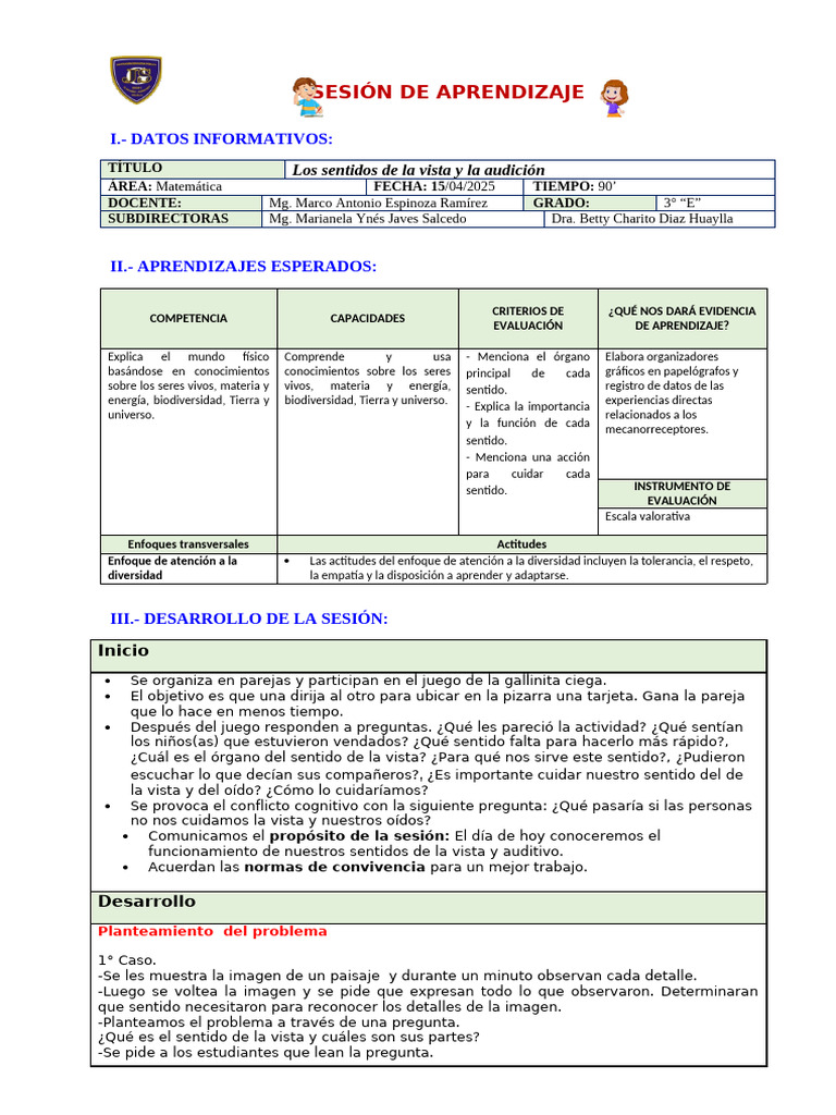 CT4 - Sentidos de La Vista y Audición | PDF | Oído | Neurociencia