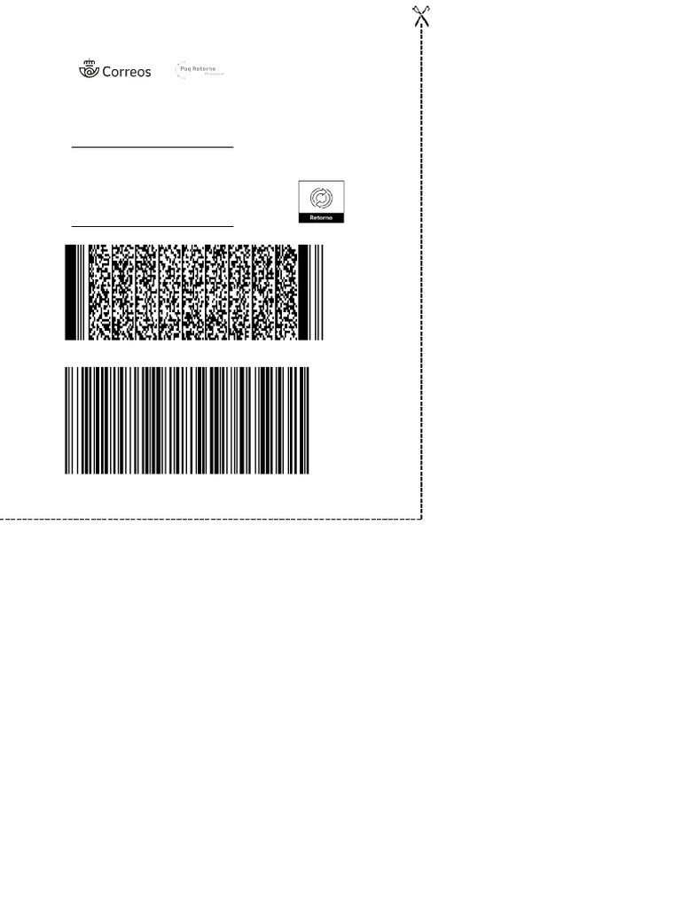 A4 Label PDF Cutout | PDF